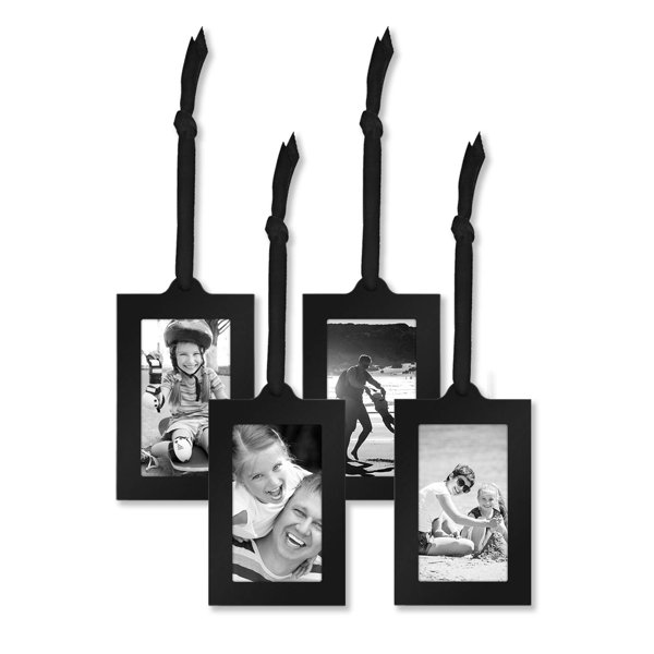 Latitude Run® 2x3 Hanging Mini Picture Frames, Black | Wayfair